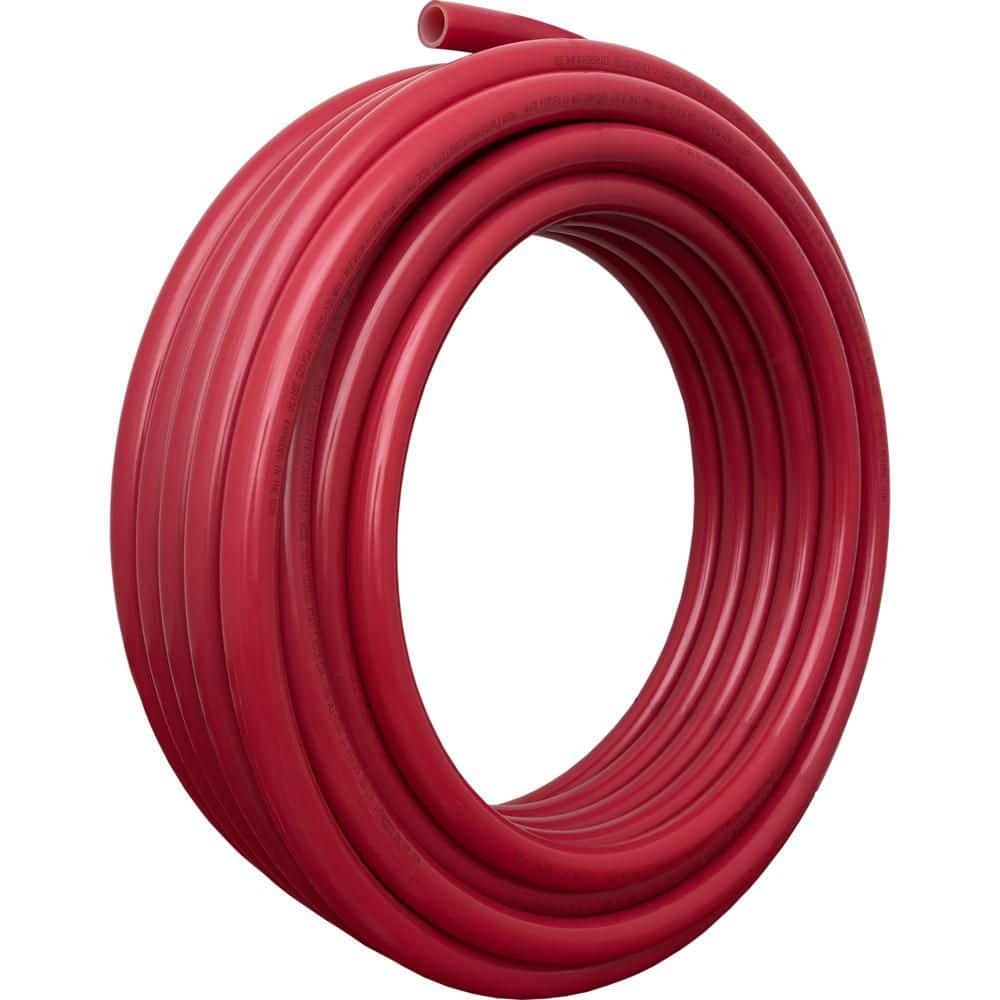 SharkBite 1 in. x 100 ft. Coil Red PEX-A Pipe UA80R100 - The Home Depot