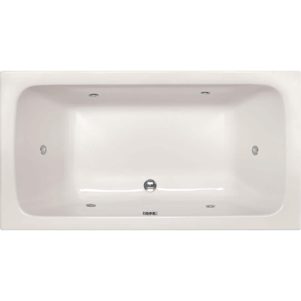 Hydro Systems Kira 60 in. x 32 in. Rectangular Drop-in Whirlpool ...