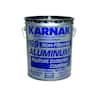 Karnak 5-Gal. 169 Non-Fibered Aluminum Silver Reflective Roof Coating ...