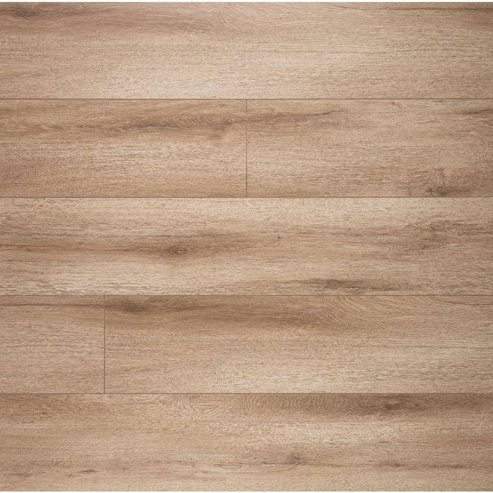 Lifeproof Euclid Hill Oak 9.4 in. W x 48 in. L Waterproof Hybrid ...