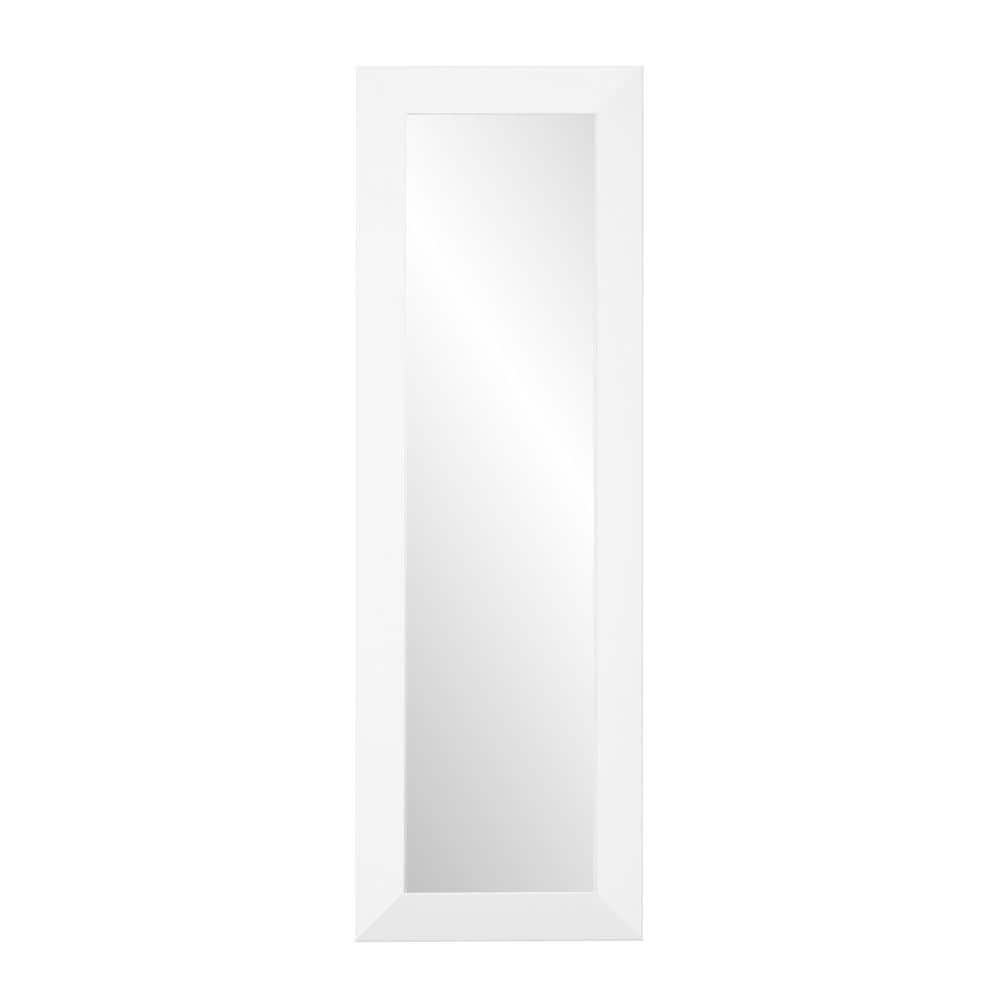BrandtWorks Oversized White Modern Mirror (71 in. H X 21.5 in. W ...