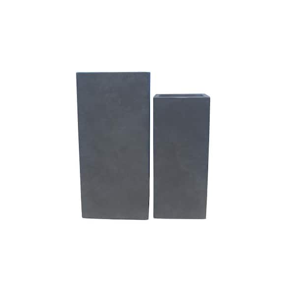 Reviews for KANTE Kante Set of 2 Lightweight Concrete Modern Rectangle ...