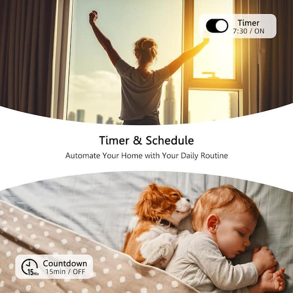 CARRO Pioneer Smart Wi-Fi Ceiling Fan Wall Switch (1-Gang), Works with ...