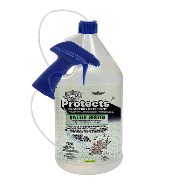 Infinity Shields Protects Rodent and Insect Deterrent Surface Spray, 30 ...