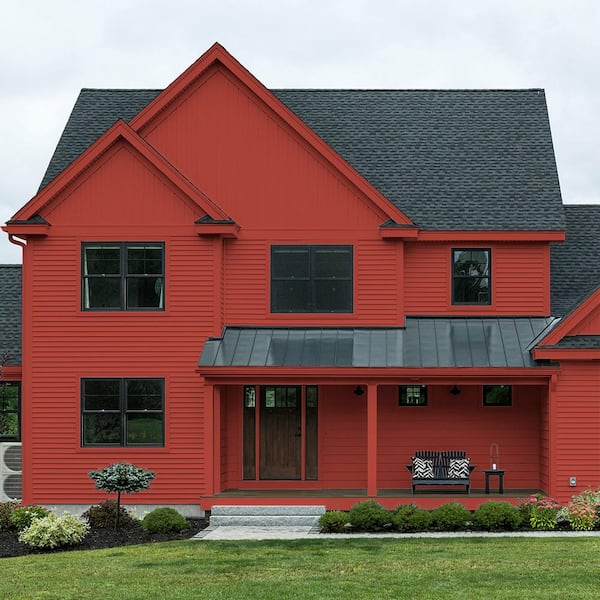 Red Exterior Paint Colors Cape Cod Exterior House Paint Color | The