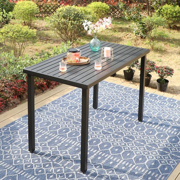 Bar Height - Rectangle - Patio Dining Tables - The Home Depot