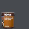 BEHR 1 gal. #N500-7 Night Club Flat Multi-Surface Exterior Roof Paint ...