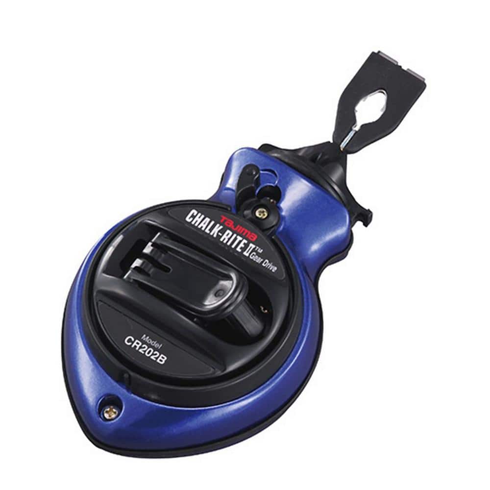 Tajima 100 ft. Chalk-Rite II Ultra Thin Chalk Reel-CR202B-P - The Home ...