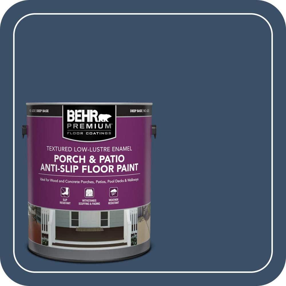 BEHR PREMIUM 1 gal. #M510-7 Inked Textured Low-Lustre Enamel Interior ...