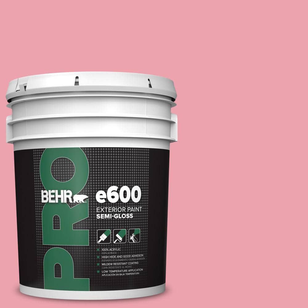 BEHR PRO 5 gal. #P150-3 Pinque Semi-Gloss Exterior Paint PR67005 - The ...