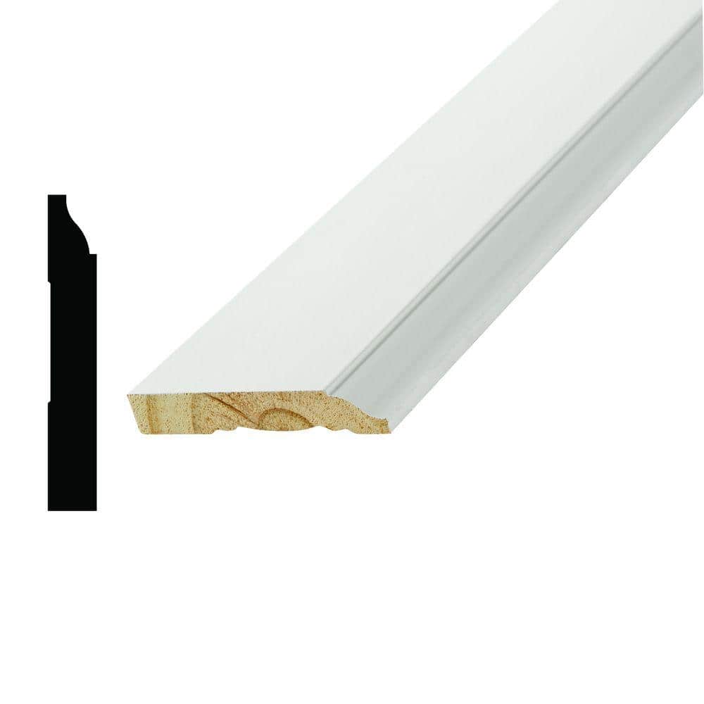 Reviews for Alexandria Moulding 623 1/2 in. x 3-1/4 in. x 96 in. Primed ...
