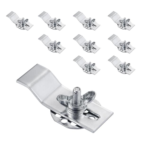 ALEASHA 10-Pack Heavy Duty Undermount Sink Clips, Metal Sink Mounting ...