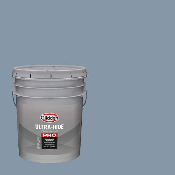 Glidden Ultra-Hide 5 gal. PPG10-11 Seastone Satin Interior Paint PPG10 ...