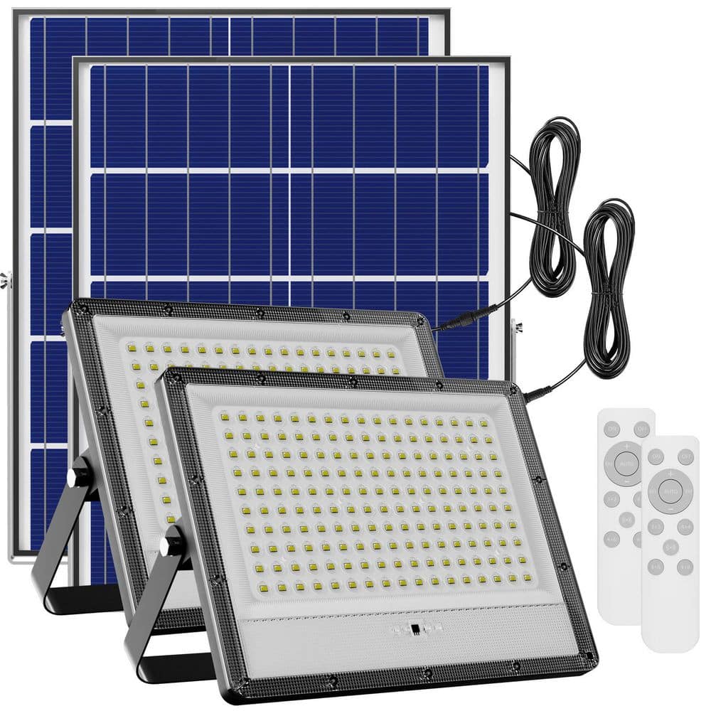 Adewalk 1000 Watt Equivalent 50,000 Lumen 150° Black Dusk to Dawn ...