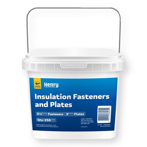 Henry Single-Ply Roofing Corrosion Resistant Self-Drilling Insulation ...
