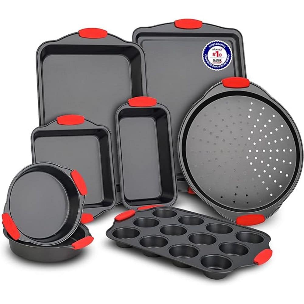 BakkenMaster Kitchen Oven Bakeware Set 8 BKB8SPS8 - The Home Depot