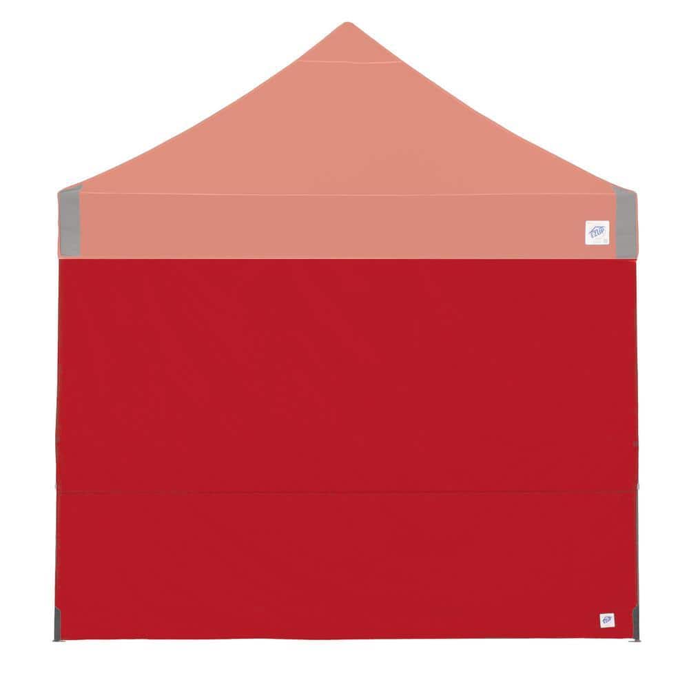E-Z UP 10 ft. Red Sidewall, Zipper-Free, Fits E-Z UP 10 ft. x 10 ft ...