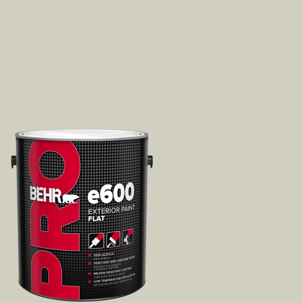 BEHR PRO 1 gal. #N350-2 Sawgrass Flat Paint PR61001 - The Home Depot