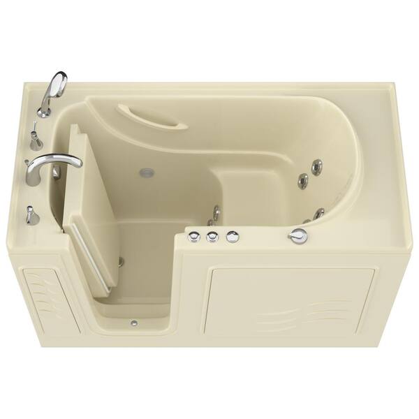 Universal Tubs HD Series 60 in. Left Drain Quick Fill Walk-In Whirlpool ...