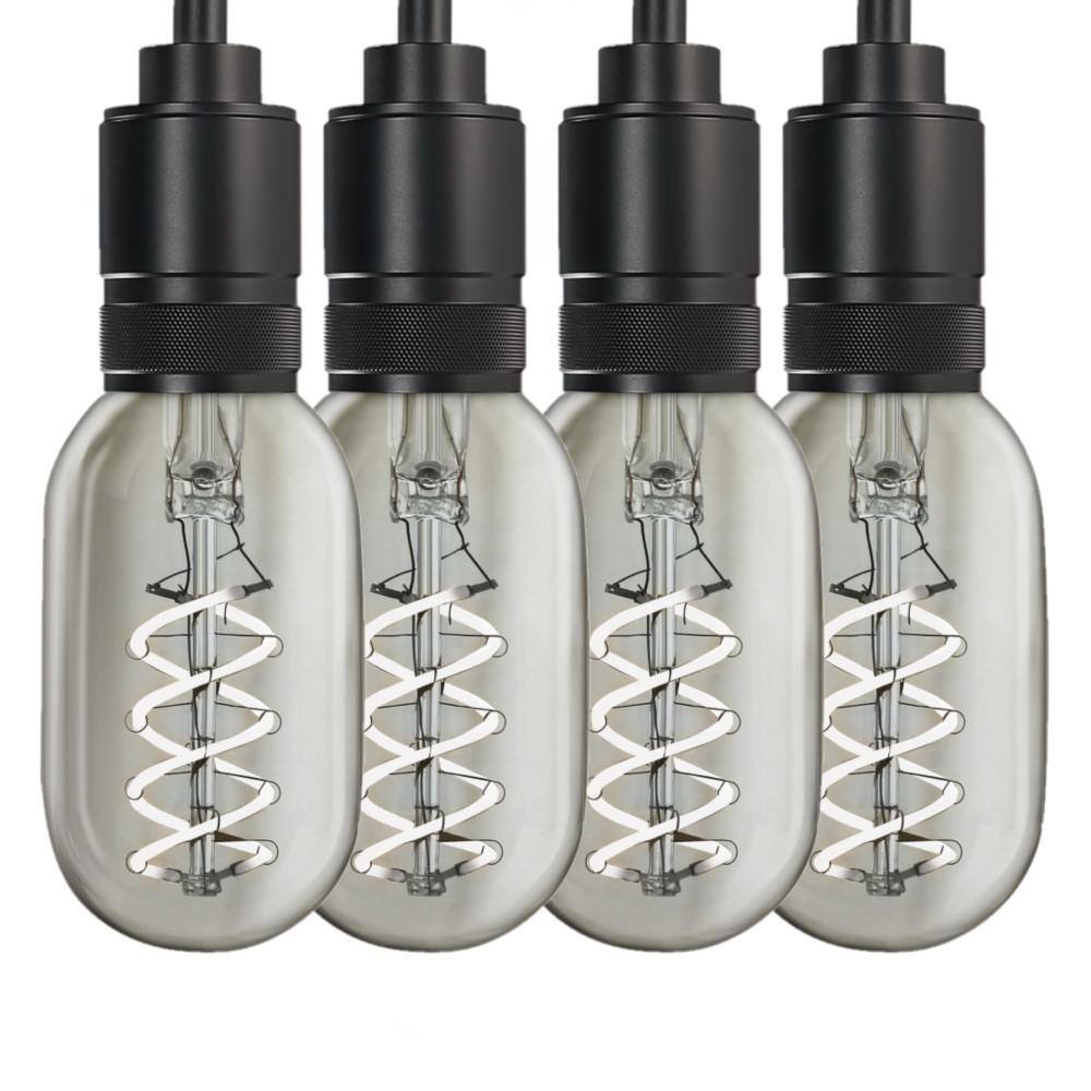 Feit Electric 40-Watt Equivalent T14 Dimmable Spiral Filament Clear ...