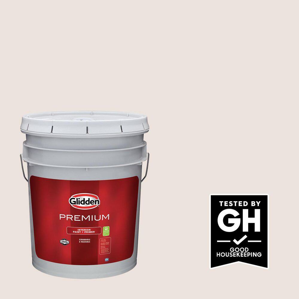 Glidden Premium 5 gal. PPG1015-2 Stone Quarry Eggshell Interior Latex ...