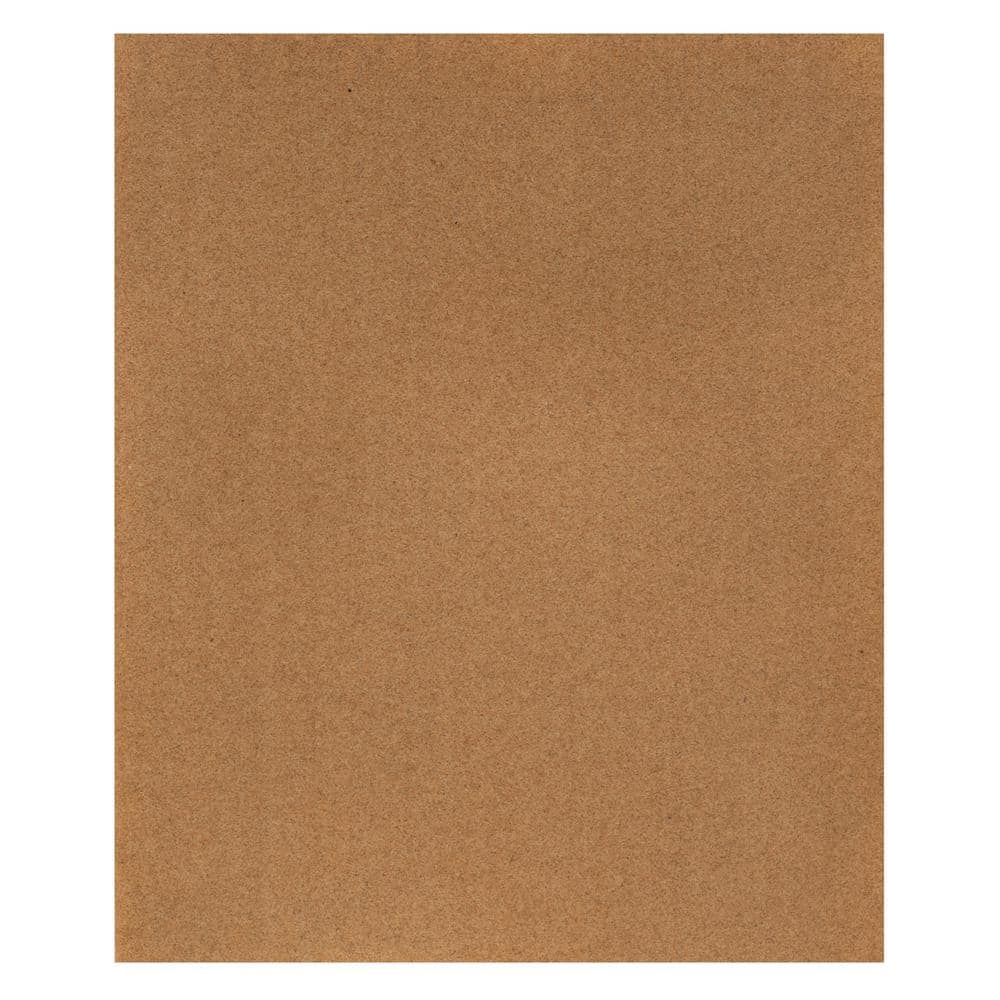 Linzer 9 in. x 11 in. Natural Garnet Sandpaper 120-Grit (25-Pack) SP ...