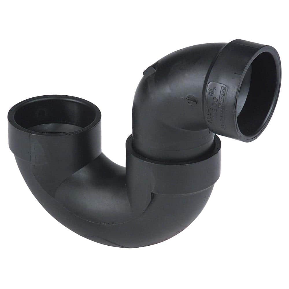 NIBCO 2 in. ABS Hub x Hub P-Trap C5885HD2 - The Home Depot