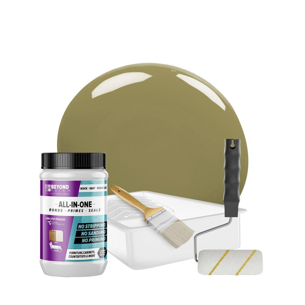 BEYOND PAINT 1 qt. Sage Cabinets, Countertops, Furniture and More Multi ...