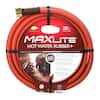 Element MAXLite 5/8 in. dia x 25 ft. Hot Water Rubber+ Hose ...
