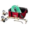 Lincoln Electric Cut Welder Kit with Torch, Oxygen and Acetylene ...