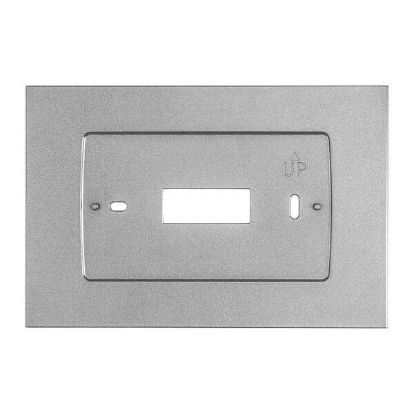 Emerson Wall Plate for Sensi Touch Wi-Fi Thermostat in Silver SA5S