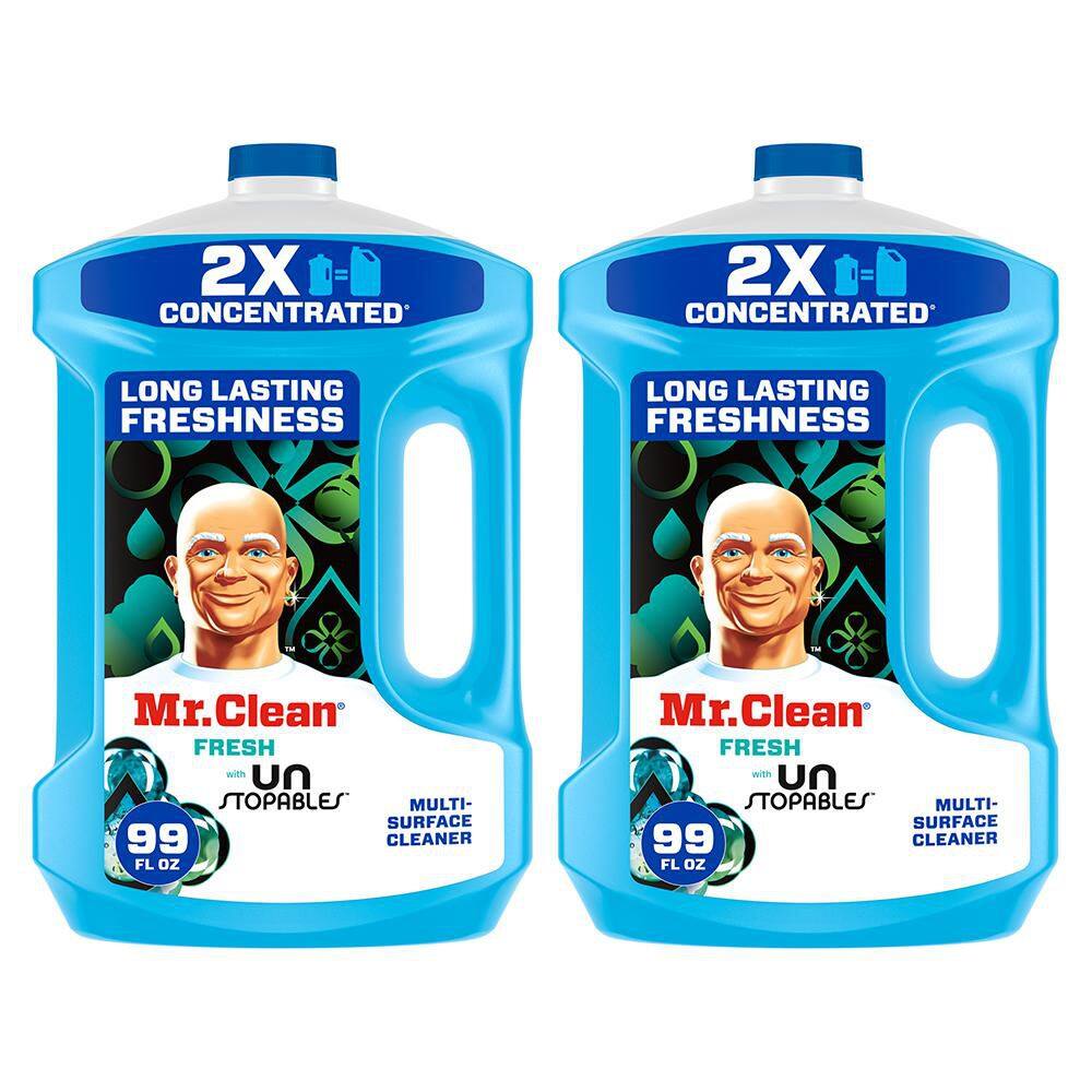Mr. Clean 99 oz. Fresh Scent with Unstoppable All Purpose Cleaner (Case of 2) 003077218552 - The ...