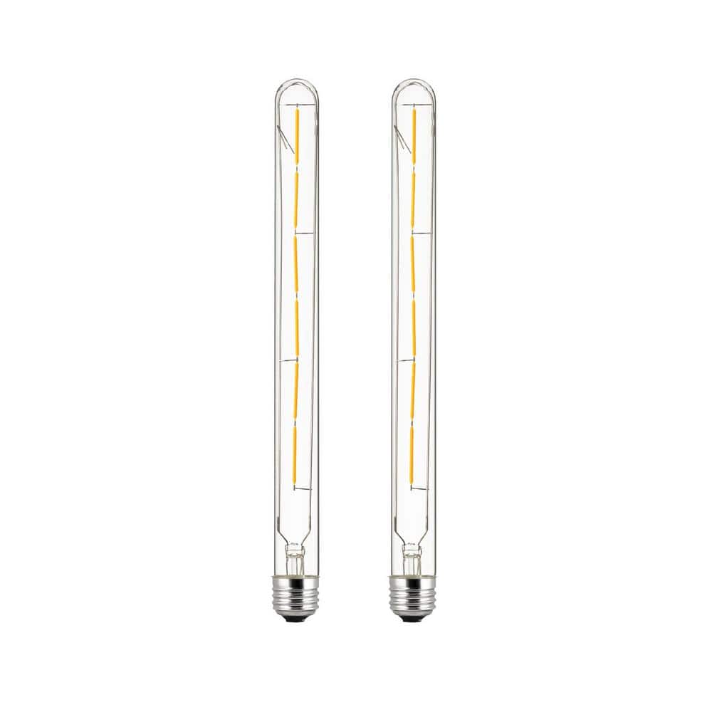 Sunlite 40-Watt Equivalent T8 Dimmable Tubular E26 Base Filament ...