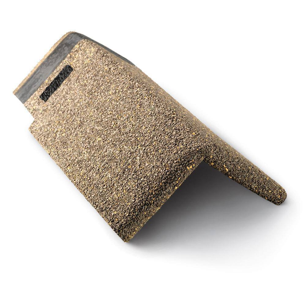 Owens Corning DecoRidge 10 in. Amber Hip and Ridge Roofing Shingles (20 ...