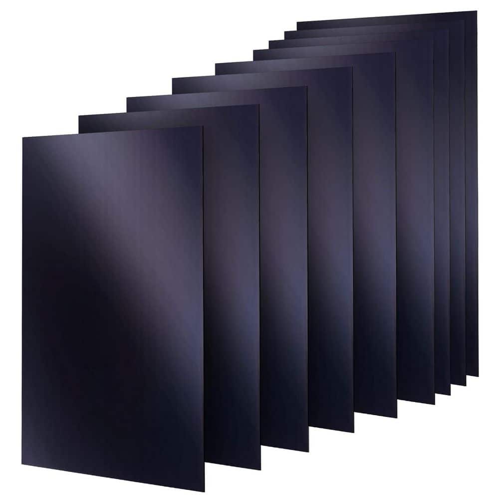 Afoxsos Carbon Steel Shim Stock Assortment, 9-Packs, Thicknesses 0.003 ...