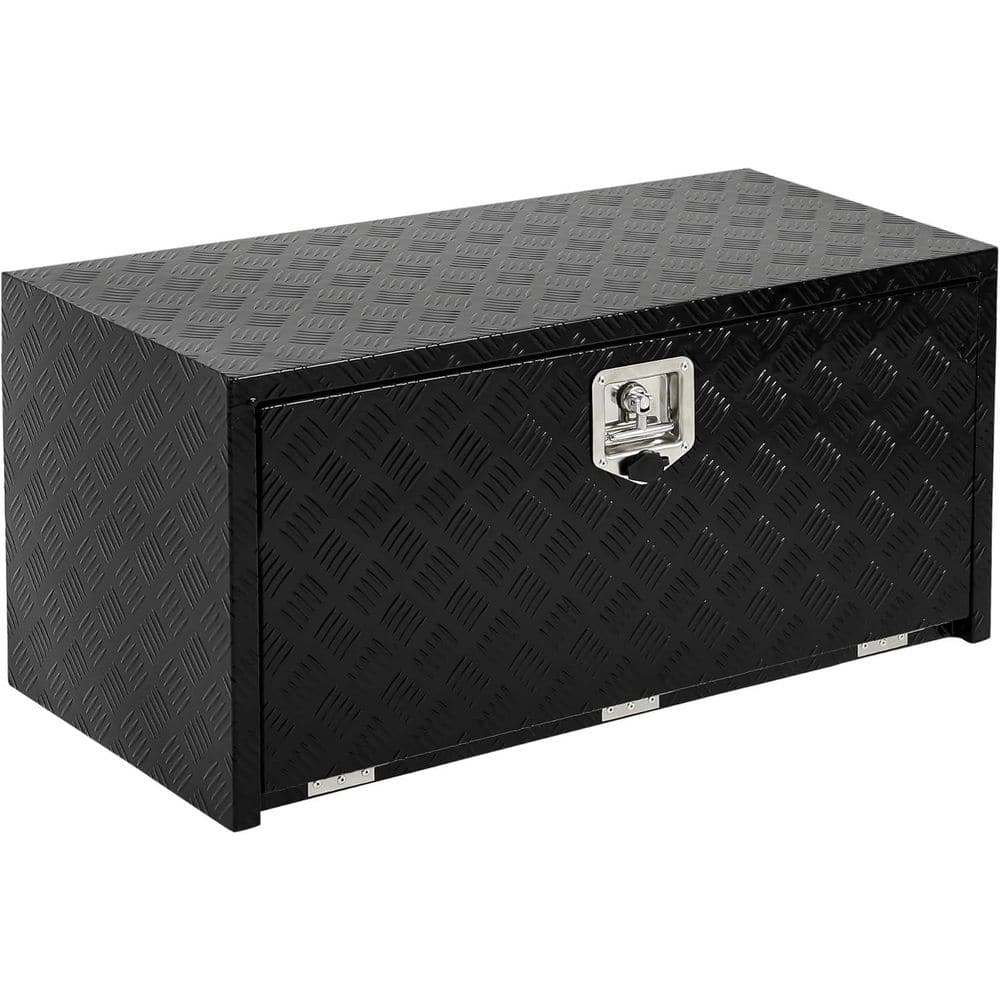 30 in. Black Diamond Aluminum Underbody Truck Box with Lock and Keys ...