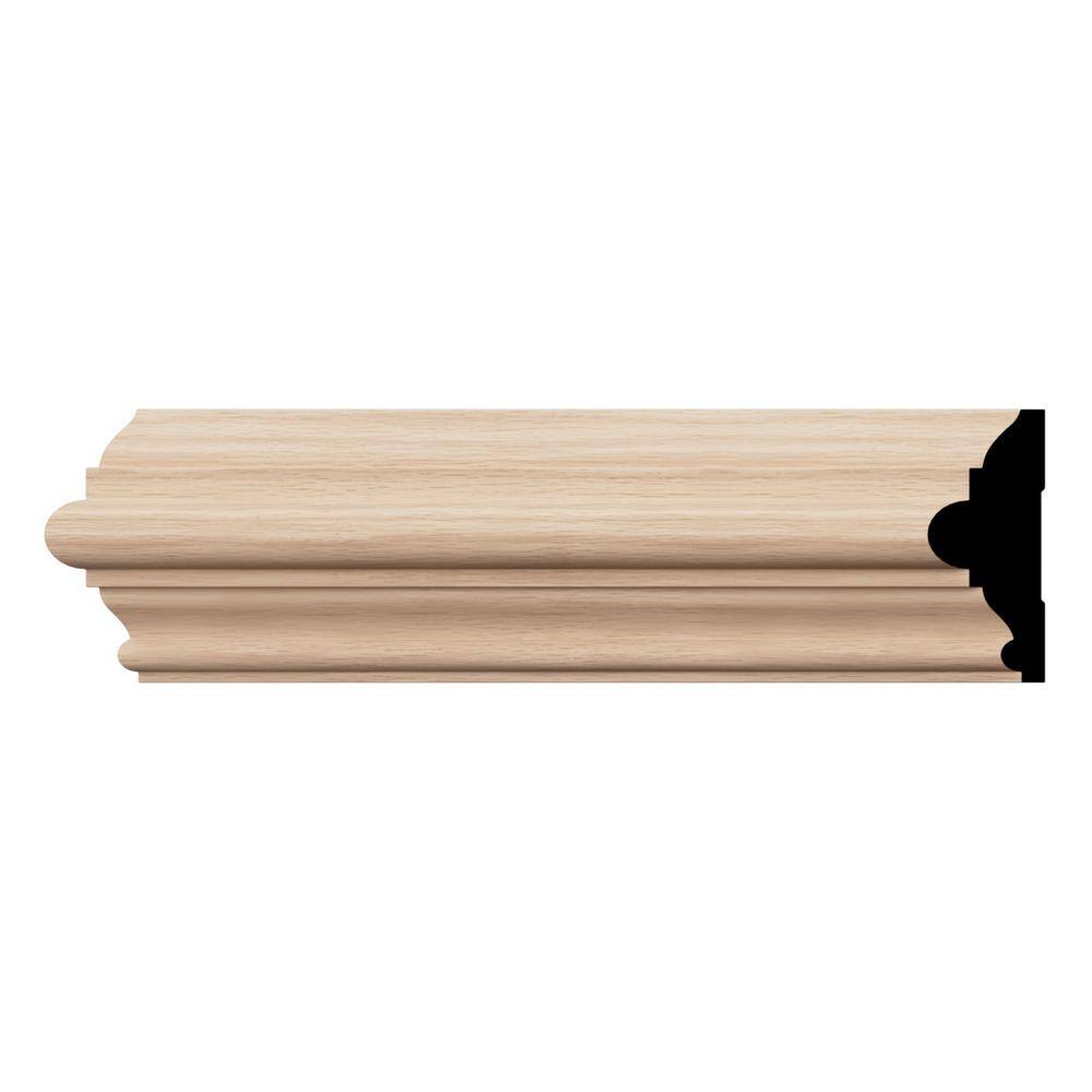 Ekena Millwork WM300 1.06 in. D x 3 in. W x 96 in. L Wood (Red Oak ...