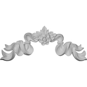 Ekena Millwork 17-1/8 in. x 3 in. x 7/8 in. Versailles Large Ribbon ...