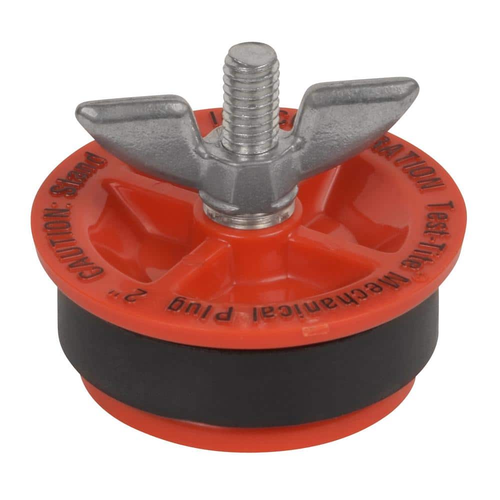 Test-Tite 83594 Twist-Tite ABS Mechanical Test Plug, For 4-Inch NPS ...