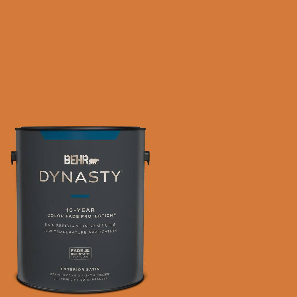 BEHR DYNASTY 1 Gal T17 19 Fired Up Satin Enamel Exterior Stain BEHR DYNASTY 1 Gal T17 19 Fired Up Satin Enamel Exterior Stain
