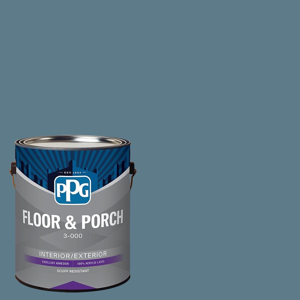 Reviews for PPG 1 gal. PPG1154-6 Prussian Blue Satin Interior/Exterior ...