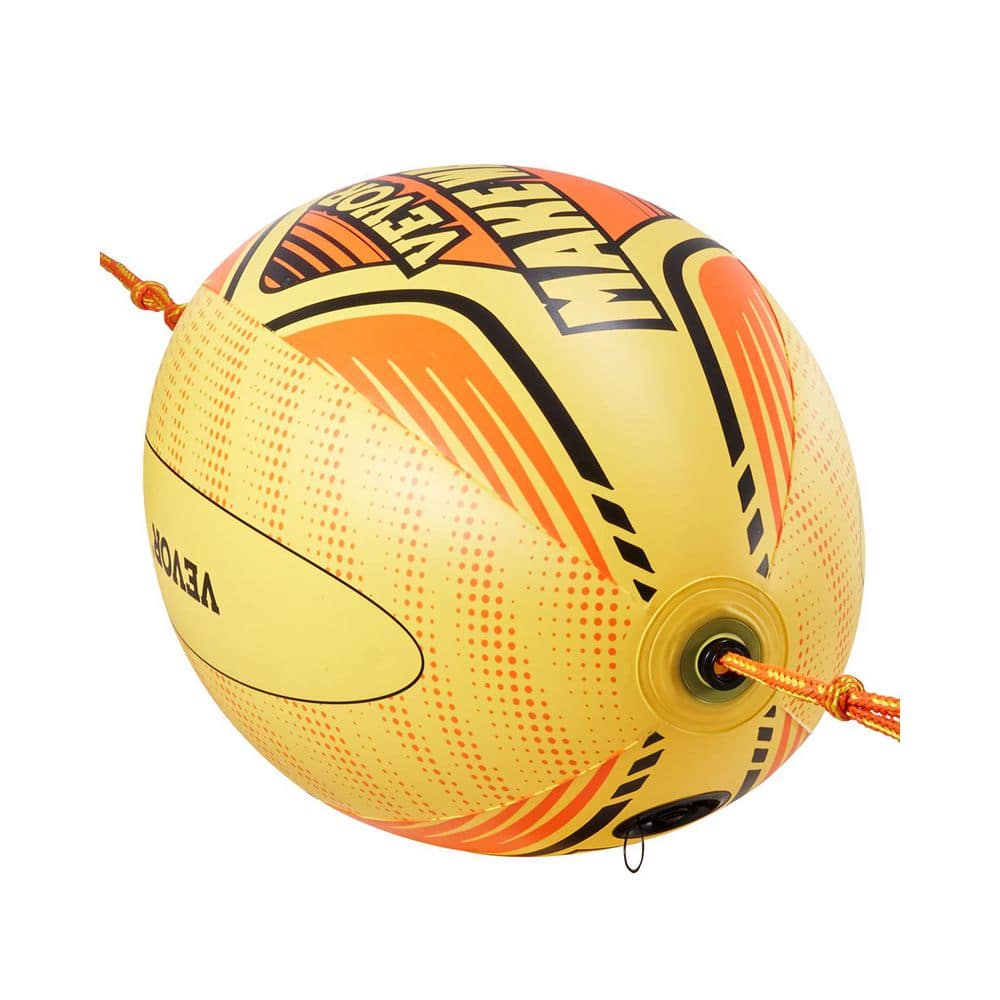 VEVOR Booster Ball, Towable Tube Rope Performance Ball, Thickened PVC ...