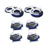 Intex River Run Inflatable 2-Person Float (4-Pack) and Pool Lake Tube ...