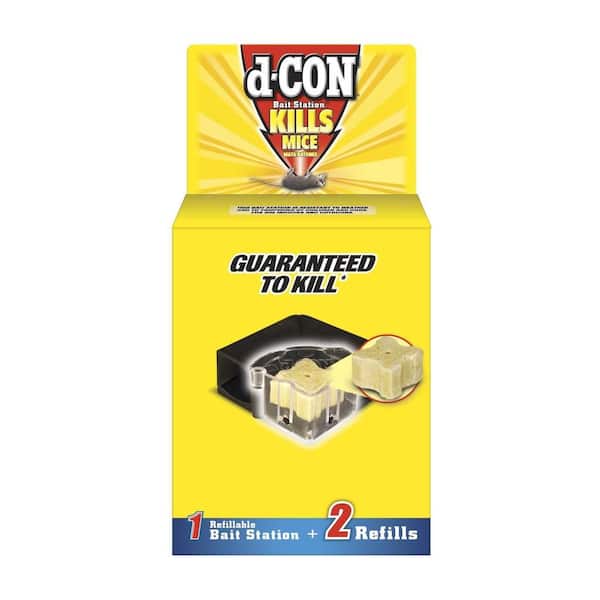 d-CON Mouse Bait Station (2-Refill) 89868 - The Home Depot