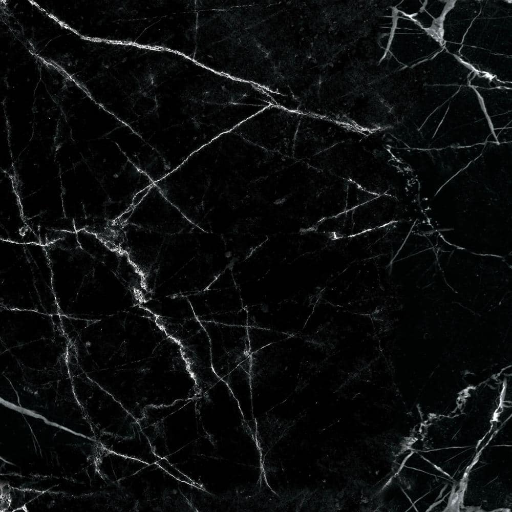Jeedeson Black Marble Peel and Stick Wallpaper Contact Paper, Self ...