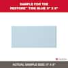 Daltile Restore Tide Blue 3 in. x 6 in. Glazed Ceramic Sample Tile ...