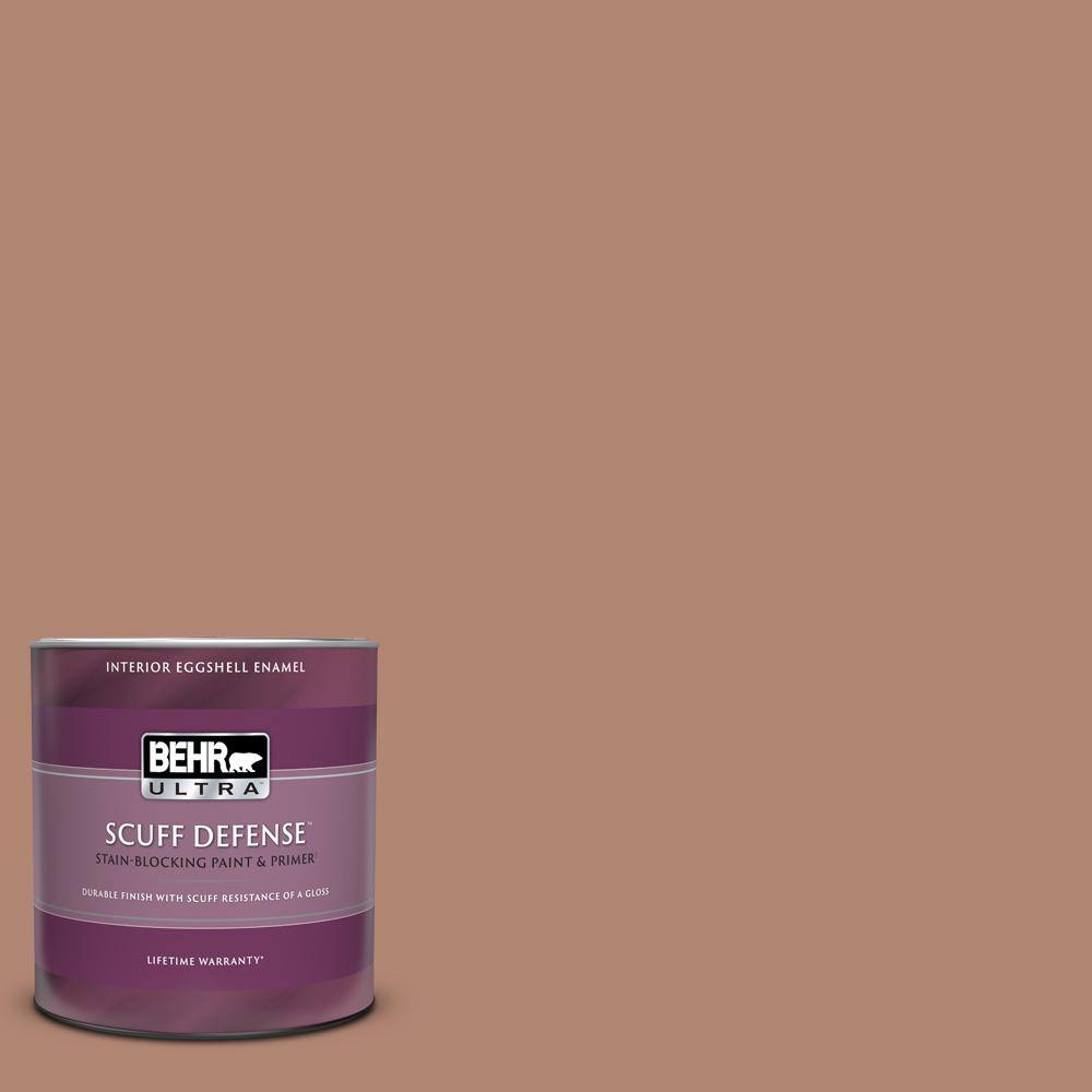 BEHR ULTRA 1 qt. #220F-5 Light Mocha Extra Durable Eggshell Enamel ...