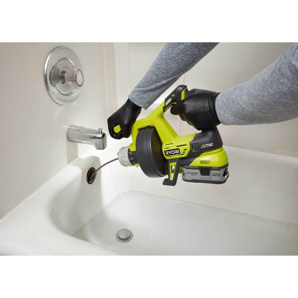 Home depot ryobi drain auger store