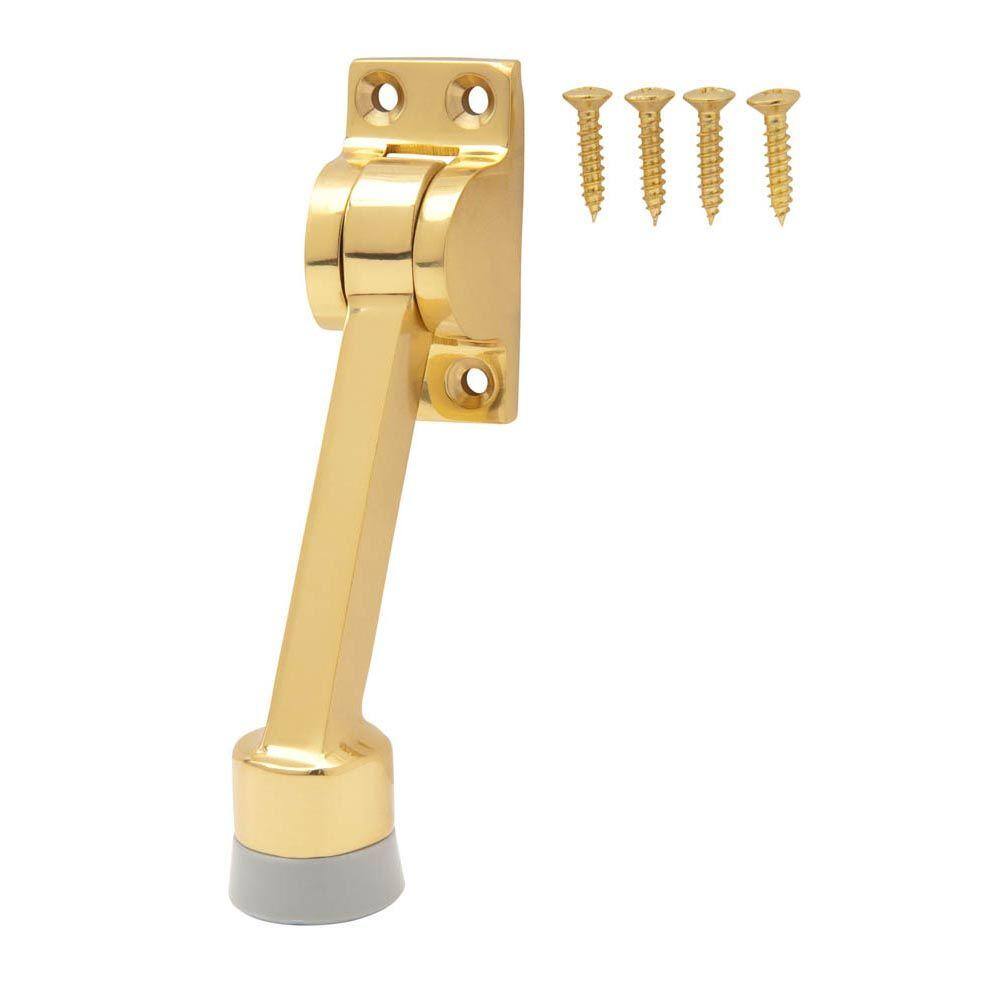 Reviews for Everbilt Solid Brass Commercial Grade Kick Down Door Stop ...