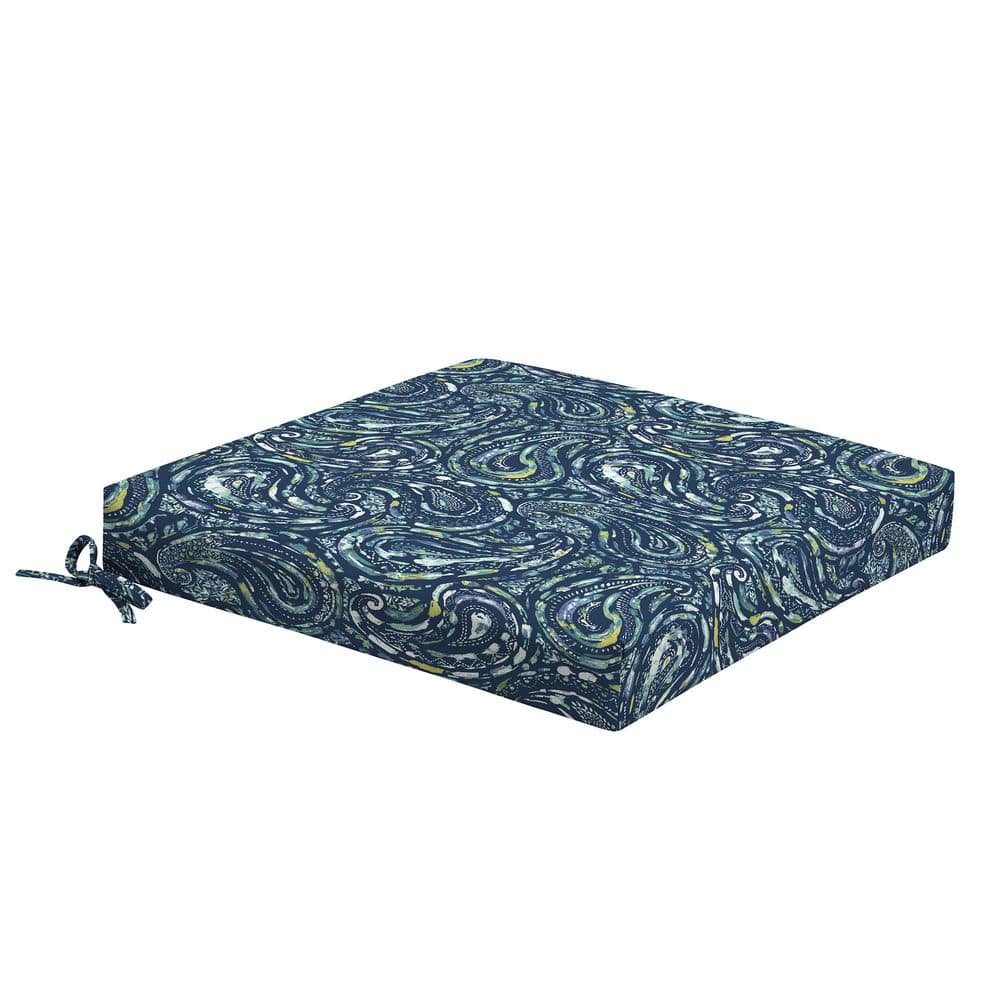 ARDEN Foam Outdoor Dining Seat Cushion 19 x 19 made with ProFoam Rain ...